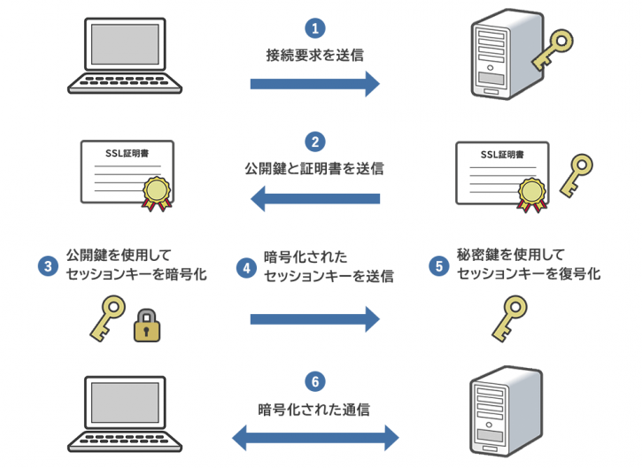 SSLサーバー証明書とは？仕組みや種類について初心者にもわかりやすく解説 - 初心者向けホームページ＆メールアドレスの作成ガイド｜バリューノート